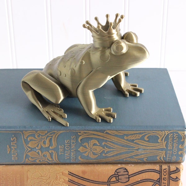 Frog With Crown - Etsy
