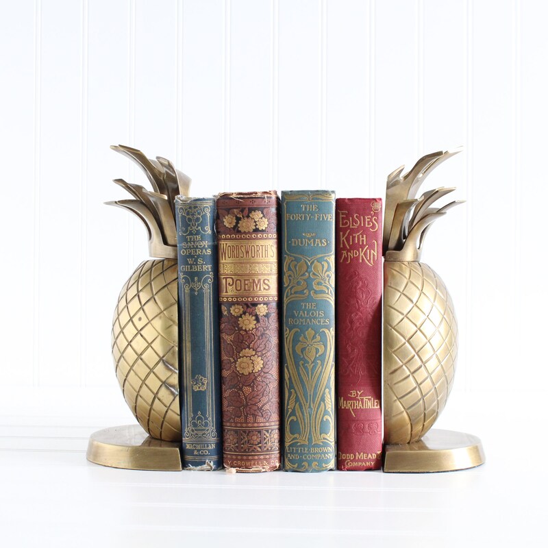Pineapple Bookends - Etsy
