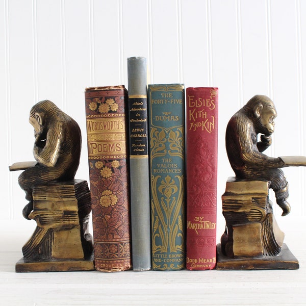 Buy Brass Bookends - Etsy