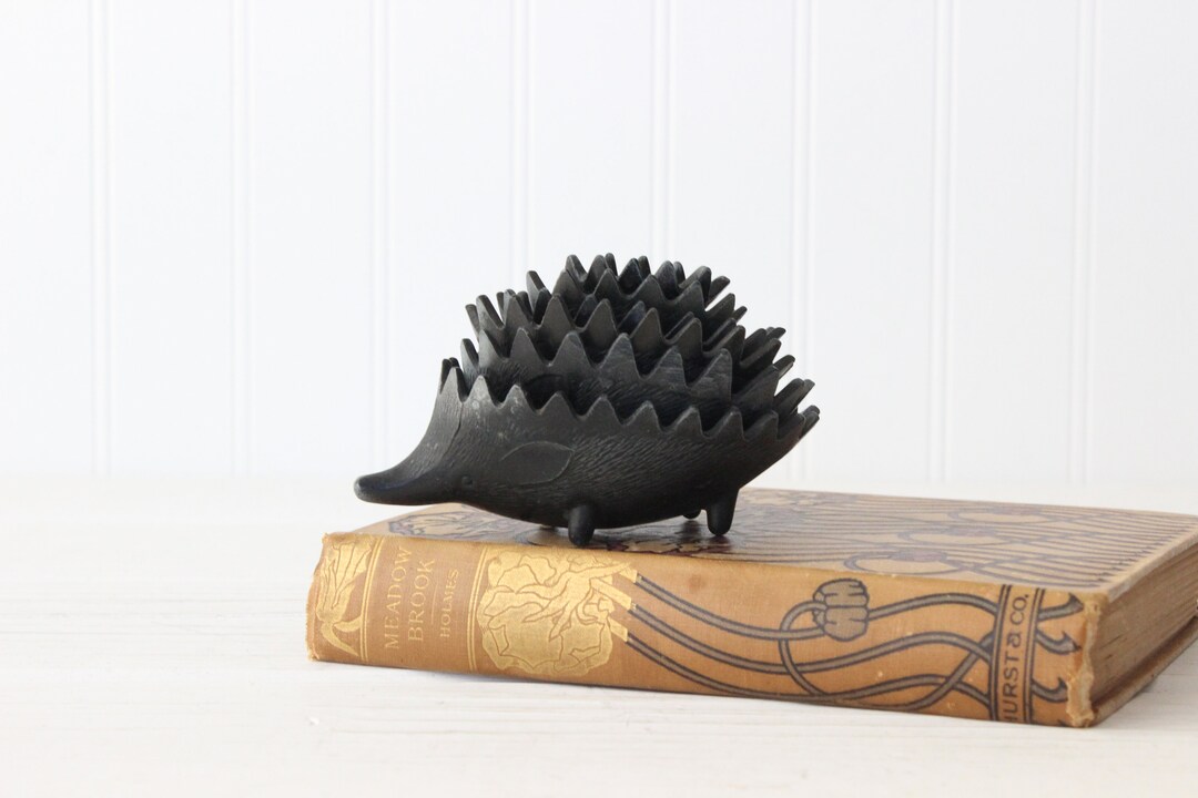 Vintage Nesting Hedgehogs Stacking Metal Hedgehog Ashtrays - Etsy