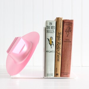 Cowboy Hat Bookend, Country Western Home Decor, Gifts for Horse Lovers ...