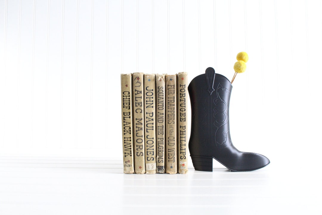 Vintage Cowboy Books, Western Book Set, Wild West Horses, Book Covers ...