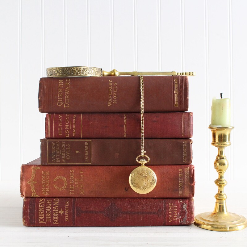 Antique Book Collection - Etsy
