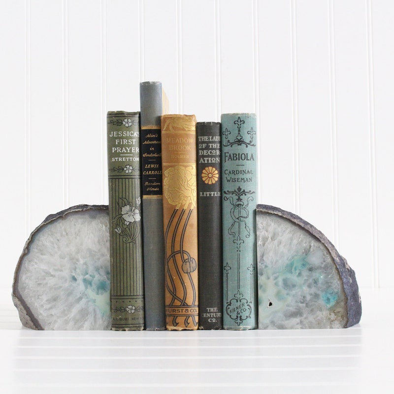 Geode Bookends - Etsy