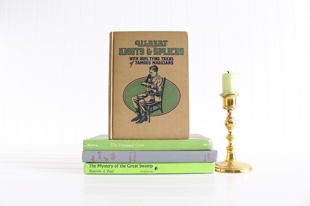 Vintage Halloween Book Set Halloween Book Decor Fall October Scary