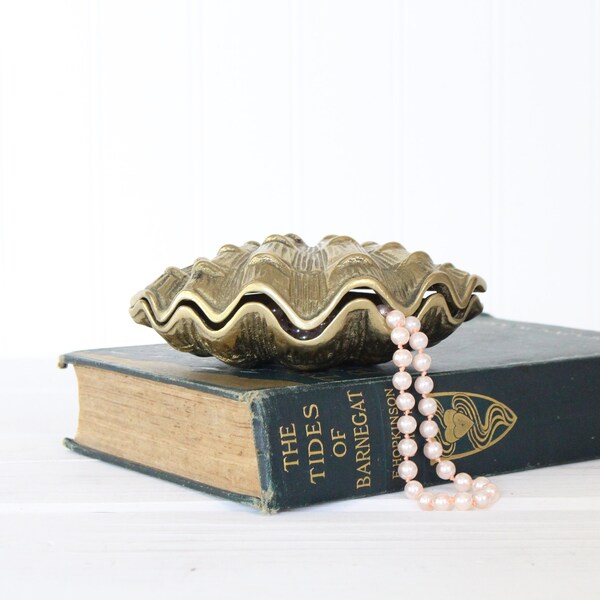 Brass Scallop Shell - Etsy