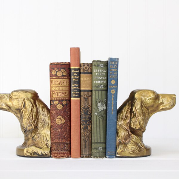 Dog Bookends - Etsy
