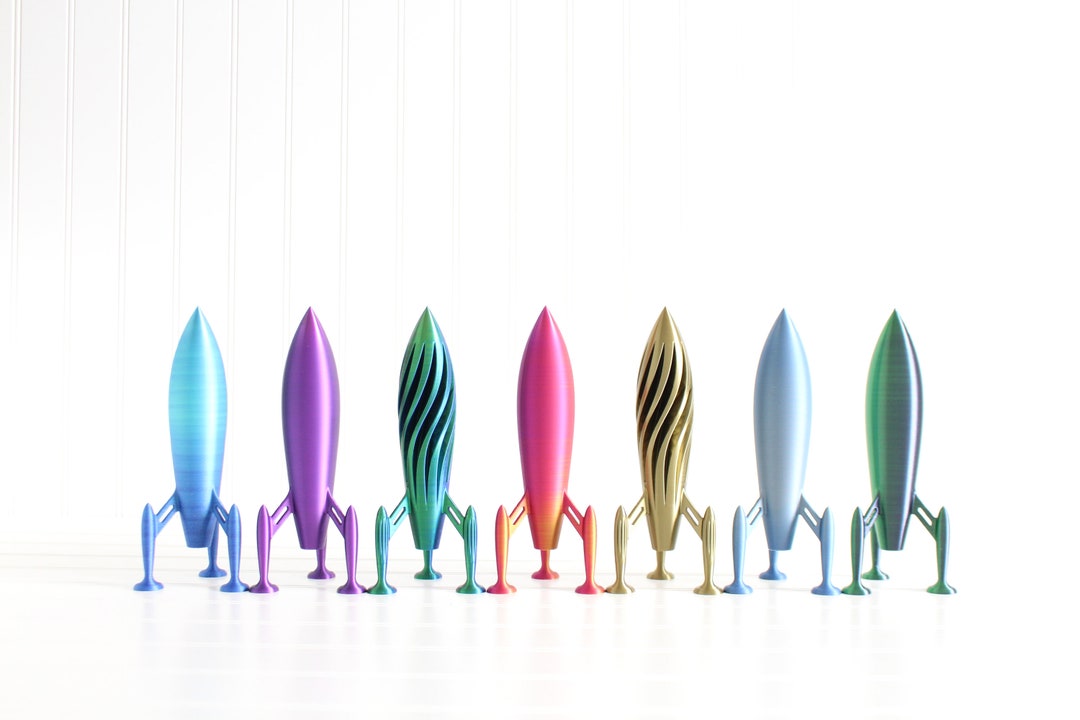 Rocket Ship Figurine, Spaceship Figurine, Gifts for Men, Outerspace ...