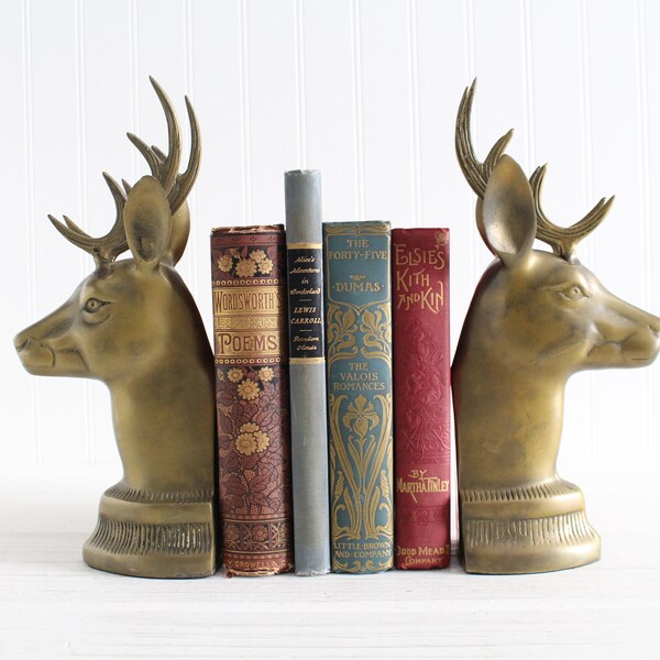 Deer Bookend - Etsy