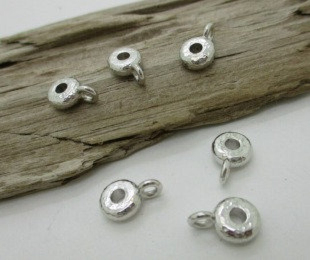 Small Silver Bail, Big Hole Bail, Tierracast Bail, Small Round Bail ...