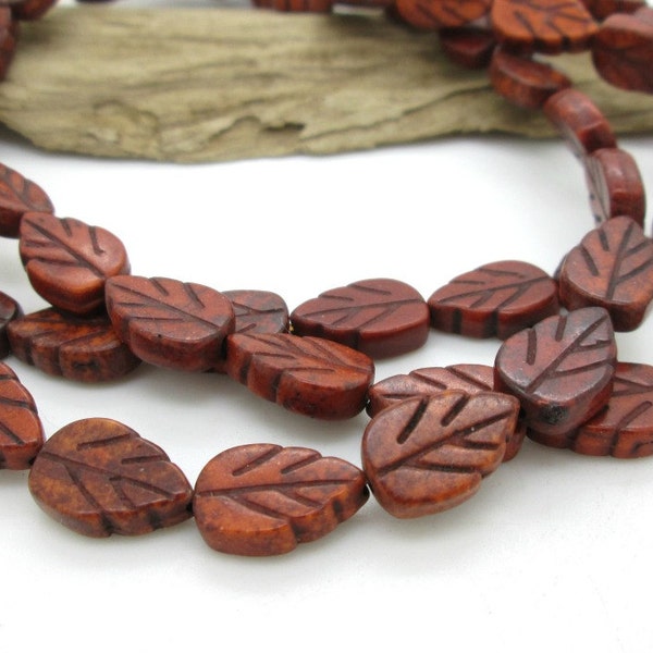 Autumn Leaf Bead - Etsy