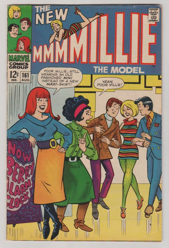Millie the Model Vol 1 161 Silver Age Romance Comic Book. FN - Etsy