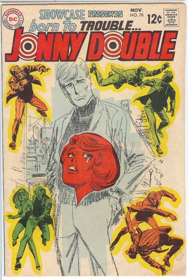 Showcase presents Jonny Double Vol 1 78 Silver Age Comic - Etsy