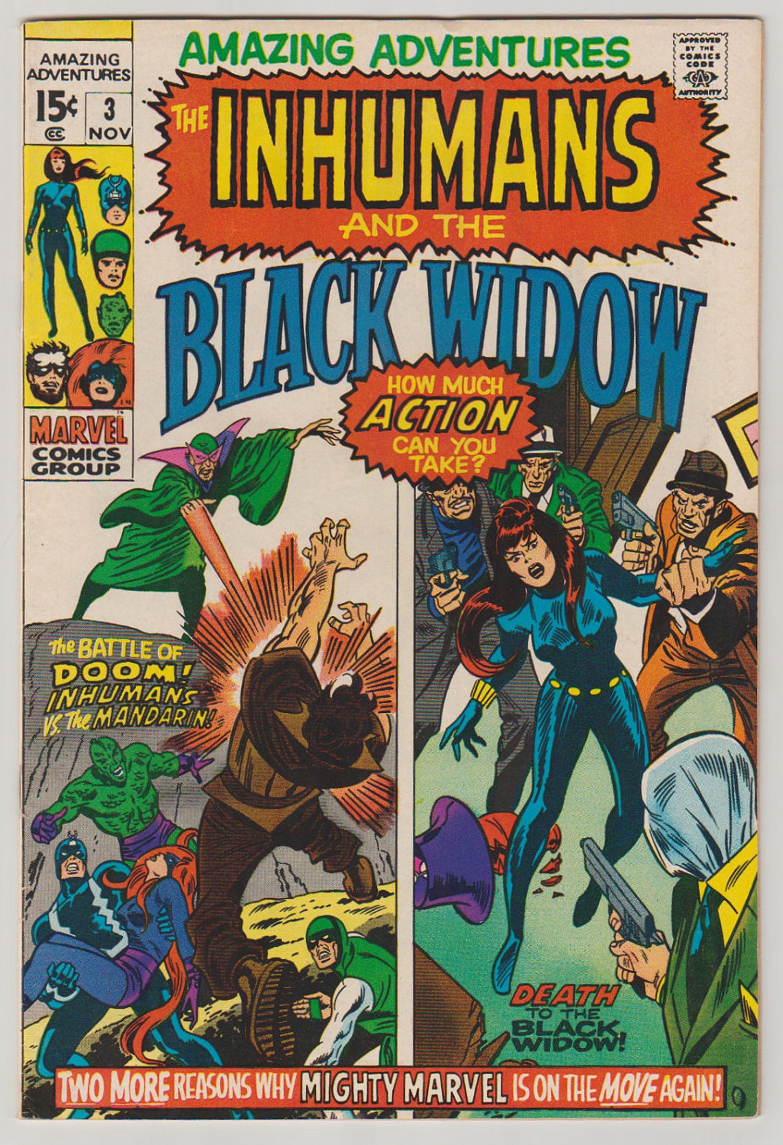 Amazing Adventures Vol 2, 3, Bronze Age Comic Book. VF 8.0. November ...