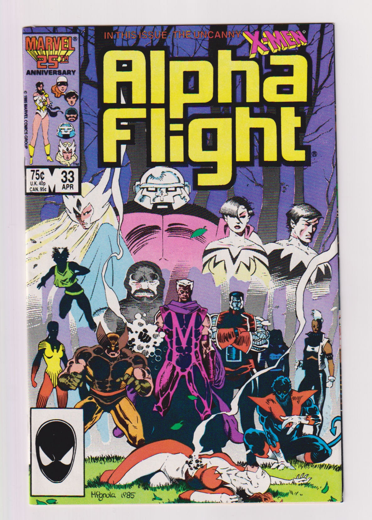 Alpha Flight Vol 1 33 Copper Age Comic Book. NM 9.2. - Etsy