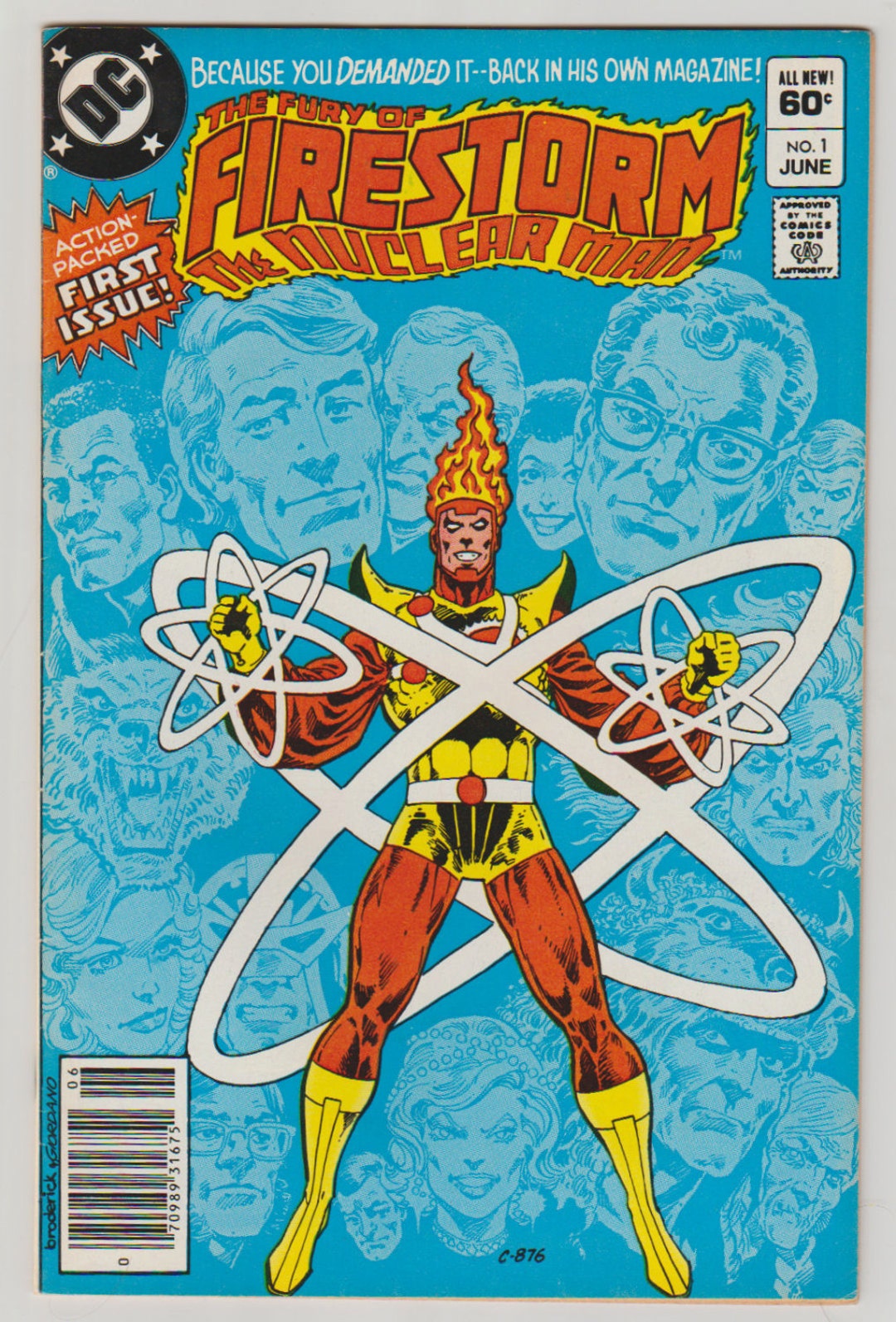 Firestorm, Vol 2, 1 Bronze Age Comic Book. VF+ (8.5). June 1982. DC ...