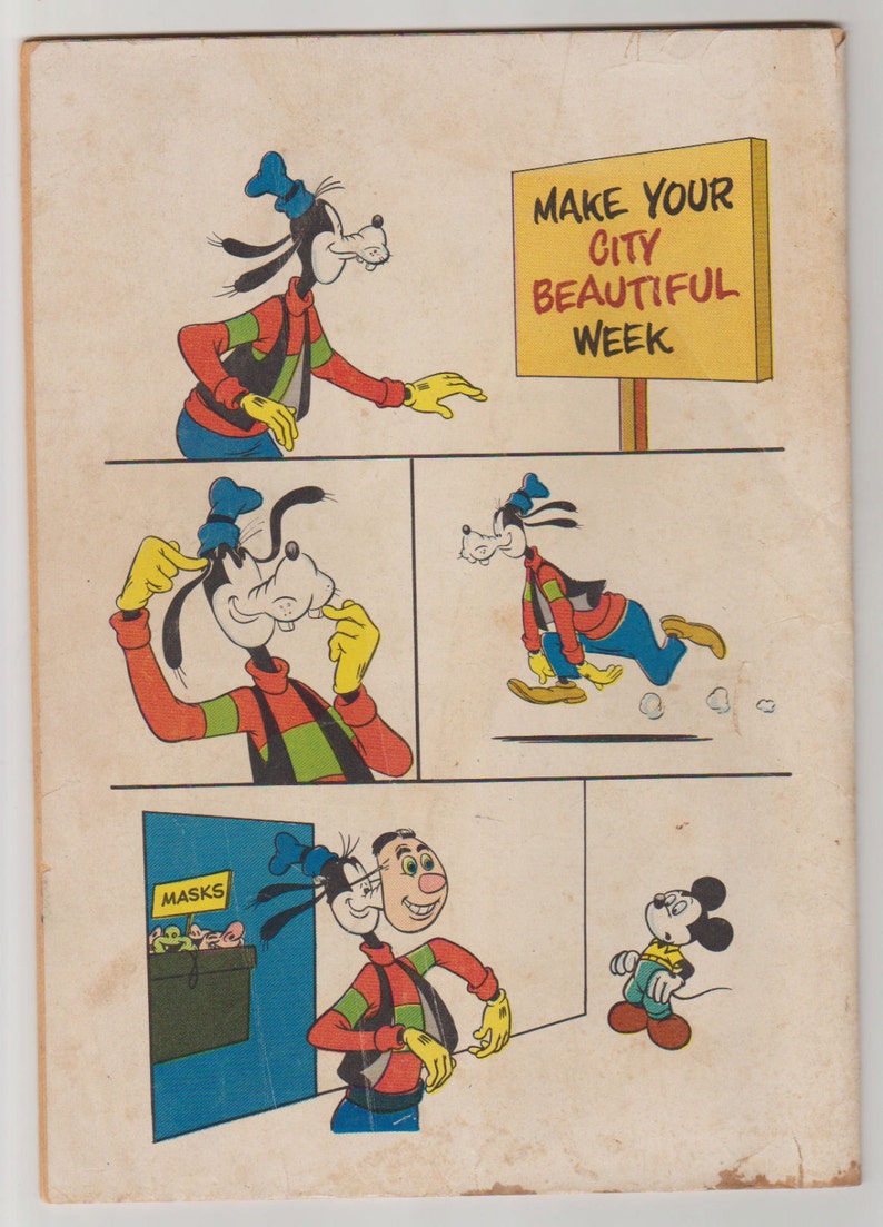 Four Color Comics: Walt Disney's Goofy Vol 2, 627, Golden Age Comic ...