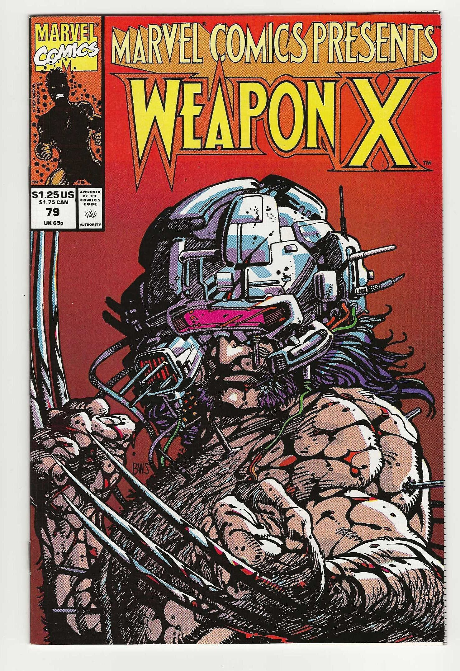 Marvel Comics Presents Vol 1 79 Weapon X Copper Age Comic - Etsy