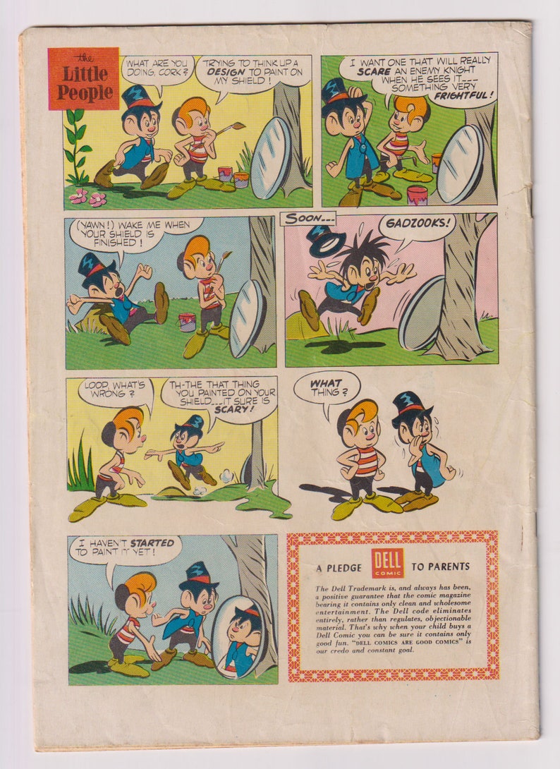 Four Color Comics walt Scott's Little People Vol 2 - Etsy