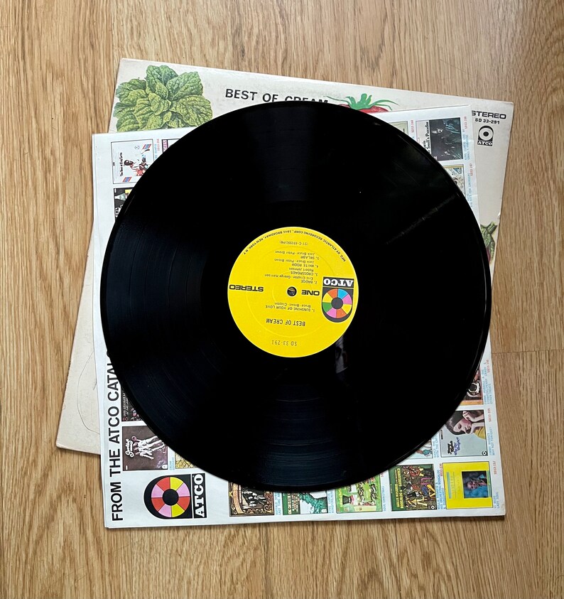 1969 the Best of Cream Cream Vinyl Record SD 33-291. VG - Etsy