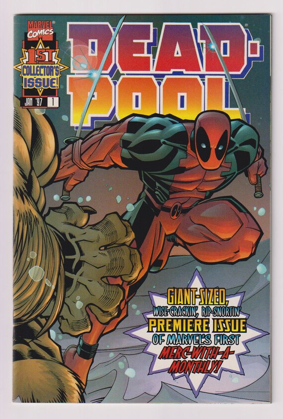 Deadpool: Vol 1 1 Modern Age Comic Book. NM to NM 9.4 | Etsy