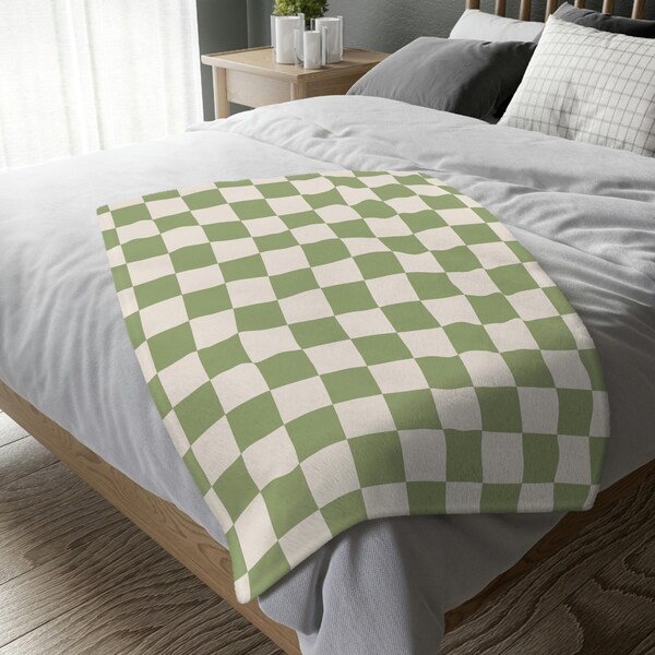 Checkered Blanket - Etsy