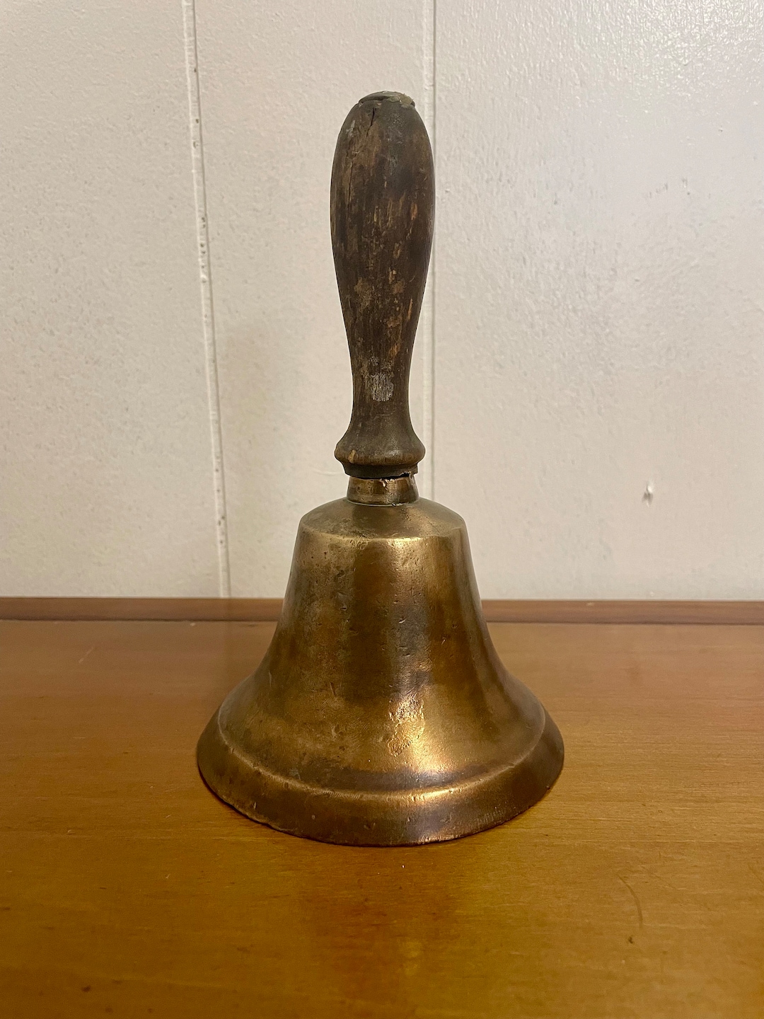 Antique School Bell - Etsy