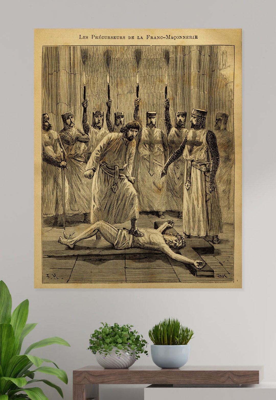 Anti-mason Templar Ritual Poster TME-ART-P-00159 - Etsy