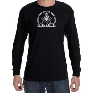 2B1 ASK1 Square & Compass Round Masonic Men's Crew Neck - Etsy