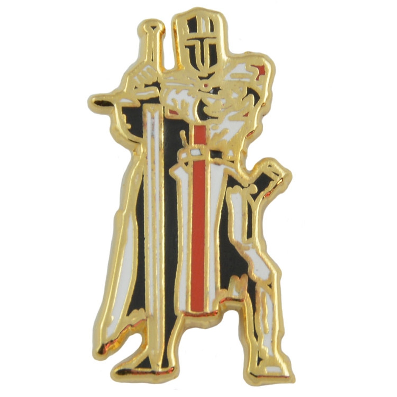 Christian Army Knights Templar Crusader Masonic Lapel Pin - Etsy