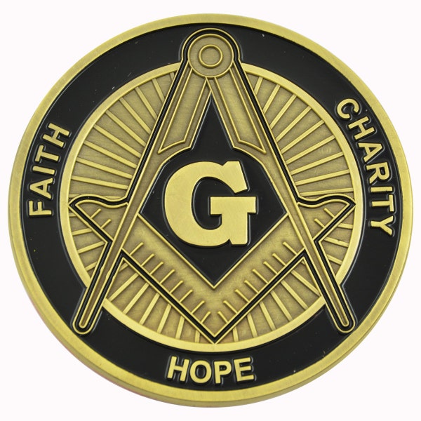 Masonic Faith Hope Charity Svg - Etsy