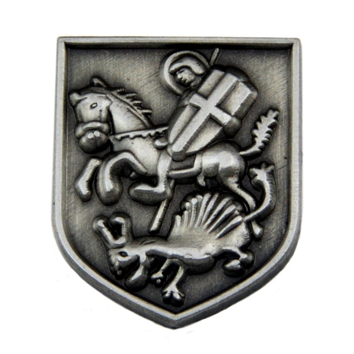 St. George Slaying the Dragon Masonic Lapel Pin antique - Etsy