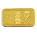 Gold Bar Column Masonic Coin gold2 Wide TME-GIF-C-00003 - Etsy