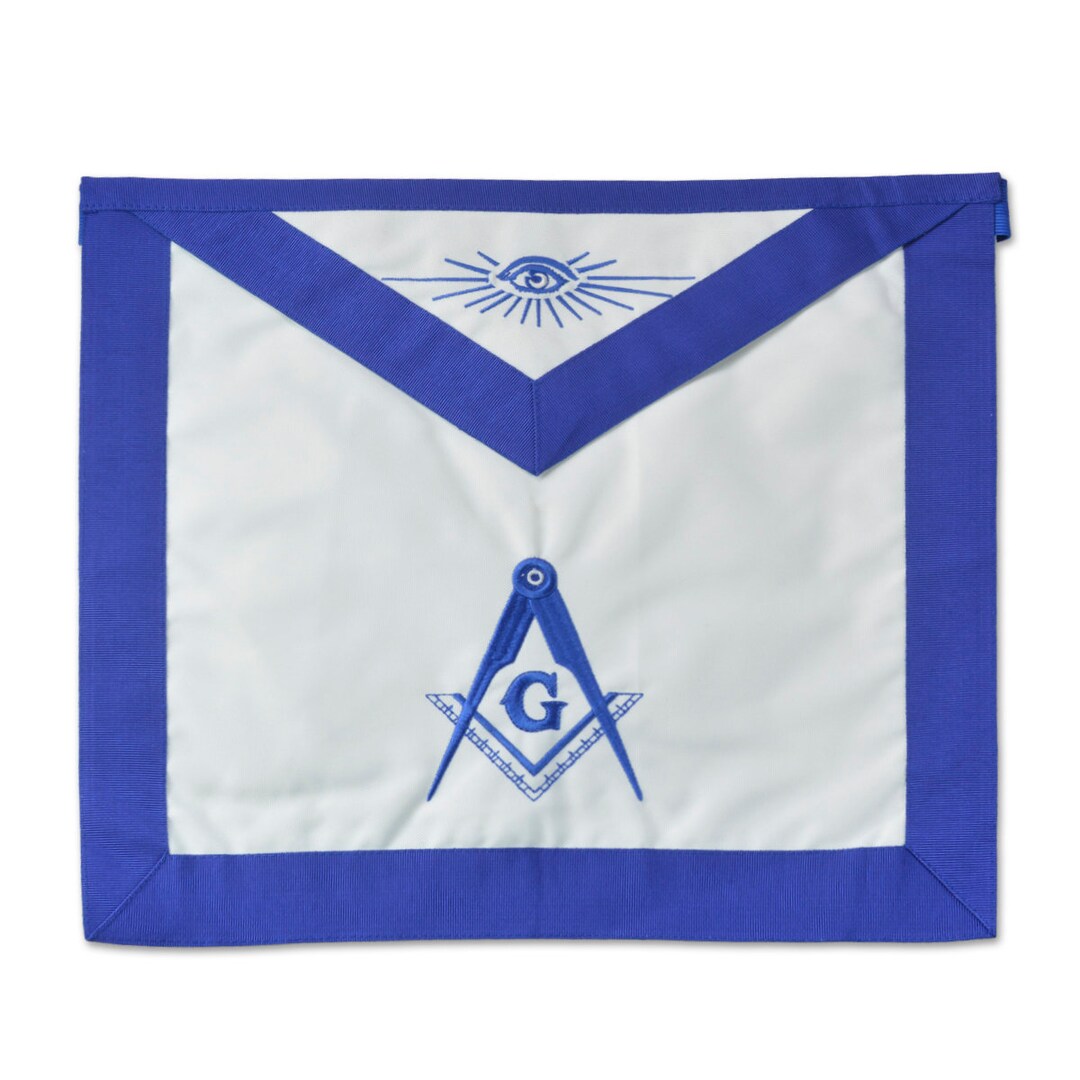 Master Mason Cloth Masonic Apron blue & White TME-APR-B-00028 - Etsy