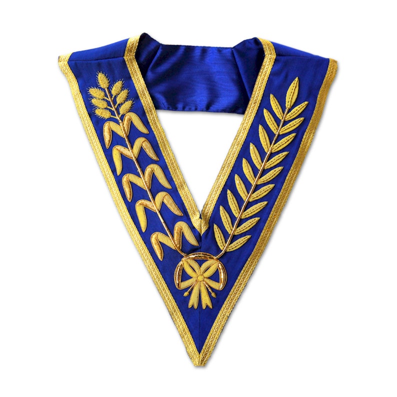 Blue Lodge Wheat Masonic Collar TME-REG-L-00006 - Etsy