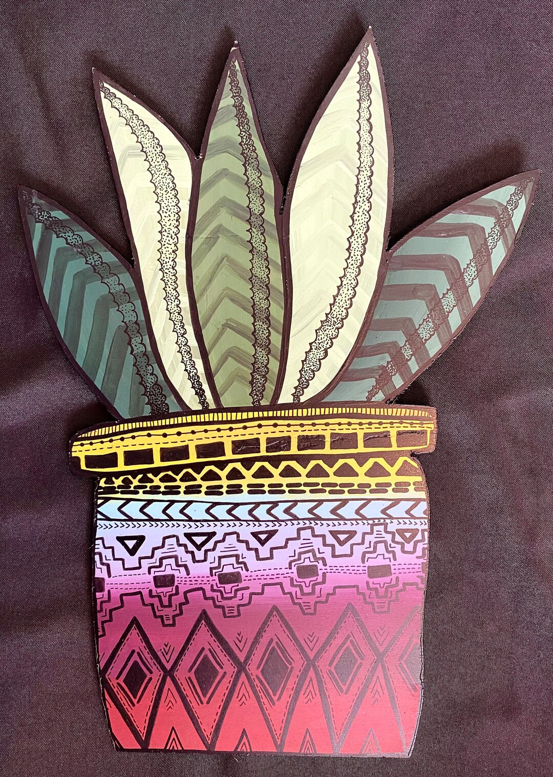 Agave Cutout - Etsy
