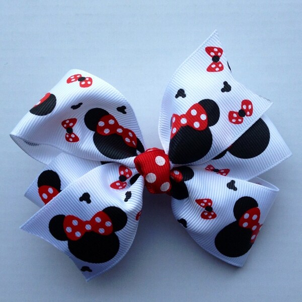 Minnie Mouse Bow - Etsy