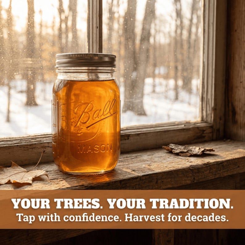 Maple Sap Spiles, 5/16" Ecolo Taps for Maple Trees, Maple Syrup Spile ...