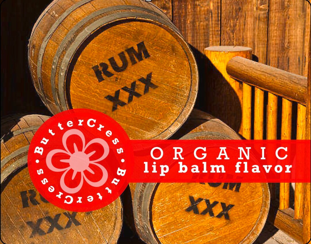 RUM Organic Lip Balm Flavor Oil | Unsweetened Lip Flavor for Balms ...