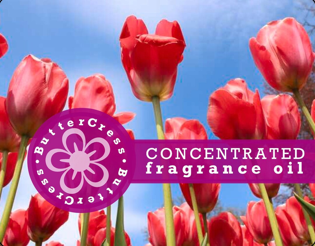 TULIP FIELD Fragrance Oil Concentrate for Soap, Candles, Bath & Body ...