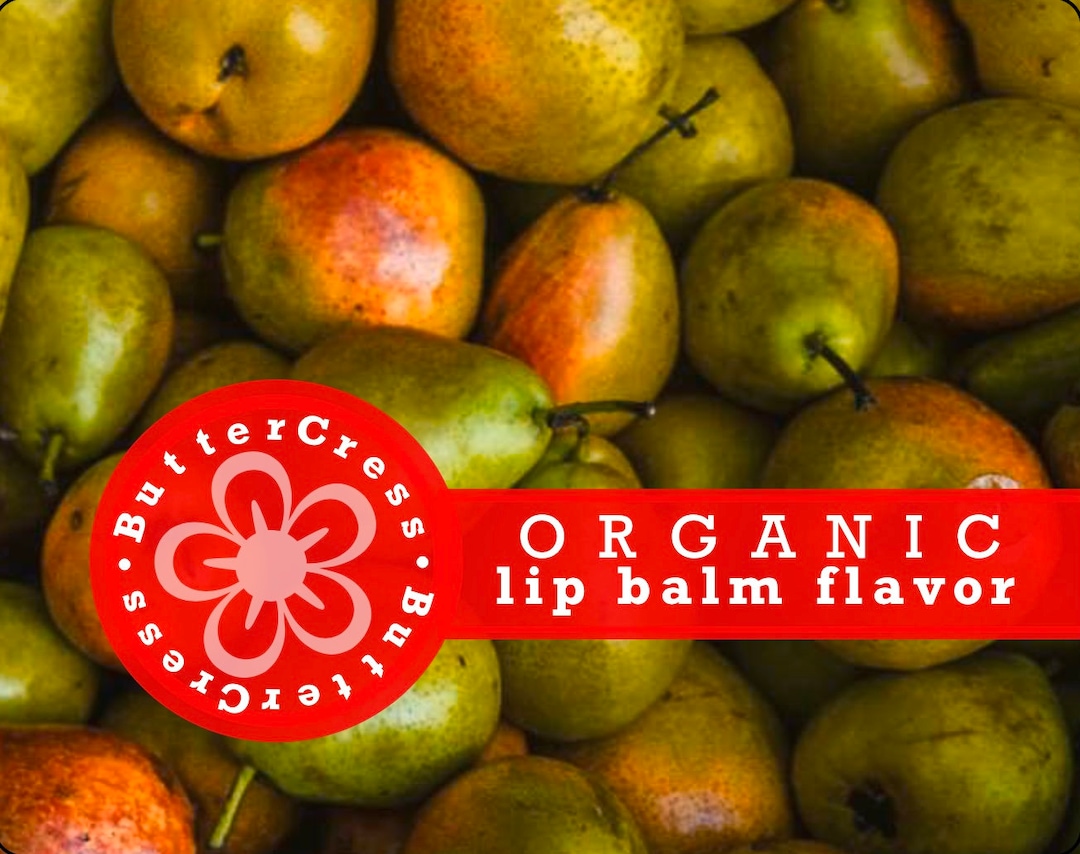 PEAR Organic Lip Balm Flavor Oil | Unsweetened Lip Flavor for Balms ...