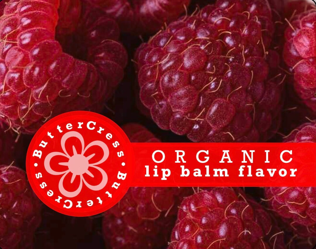 Raspberry Organic Lip Balm Flavor Oil - Vegan & Unsweetened - Etsy