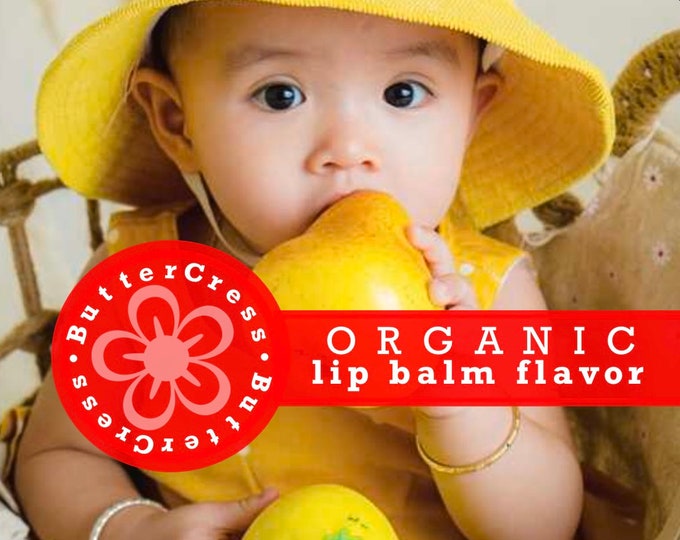 PEAR Organic Lip Balm Flavor Oil Unsweetened Lip Flavor for - Etsy