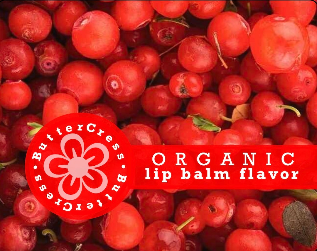 OREGON RED HUCKLEBERRY Organic Lip Balm Flavor Oil | Unsweetened Lip ...