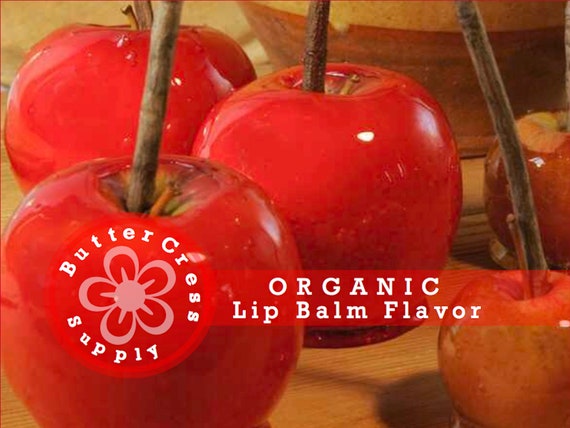 CANDIED APPLE Organic Flavor Oil Unsweetened Lip Flavor for | Etsy