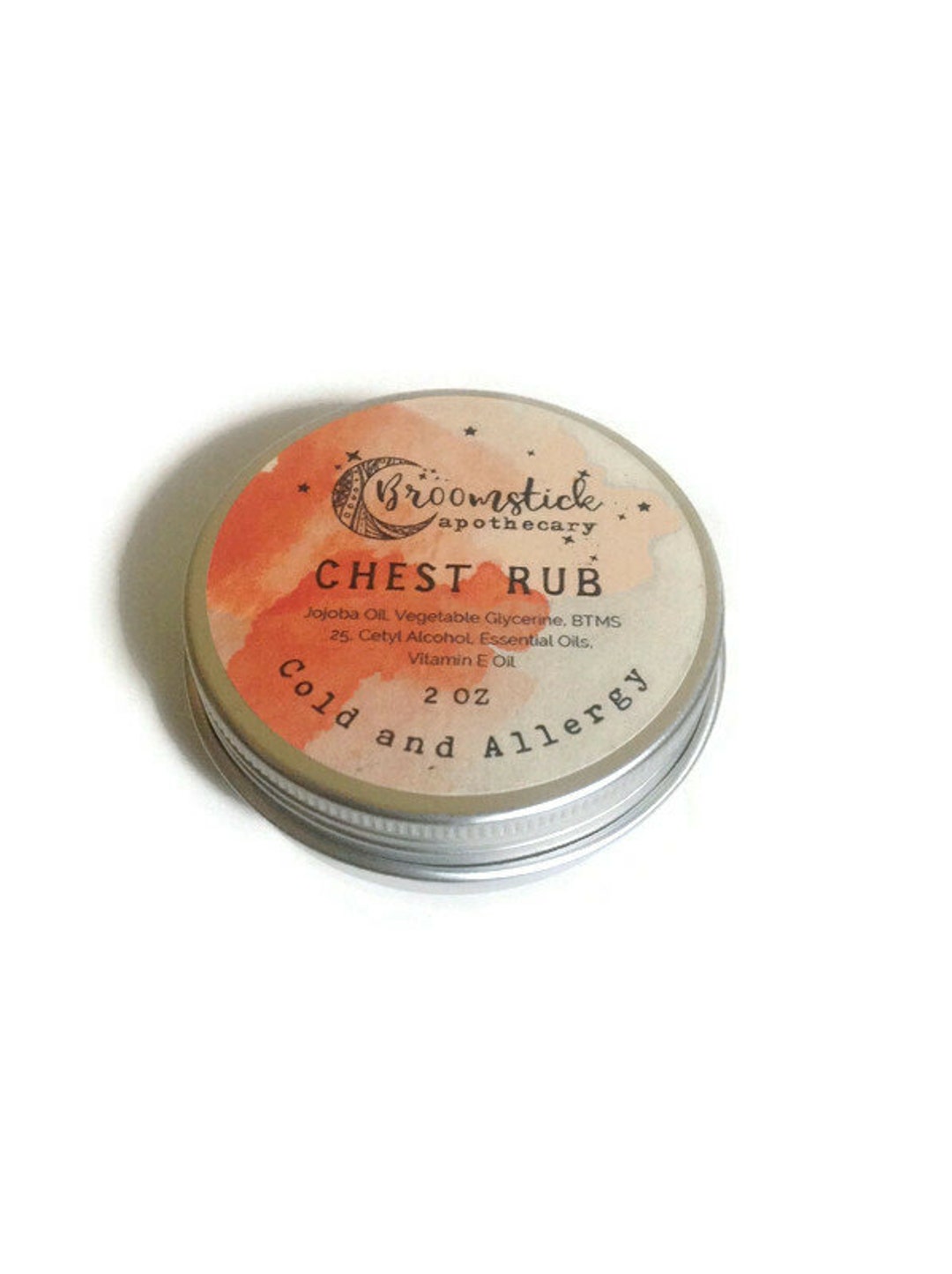 Chest Rub, Sinus Congestion, Pain, Cold and Allergy Rub, Chest Balm ...