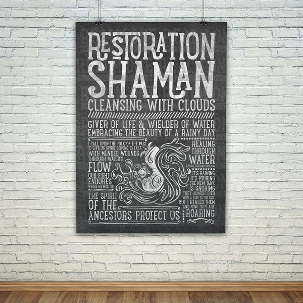 Shaman Poster - Etsy