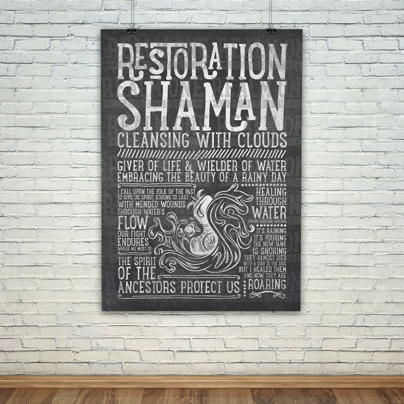 Shaman Poster - Etsy