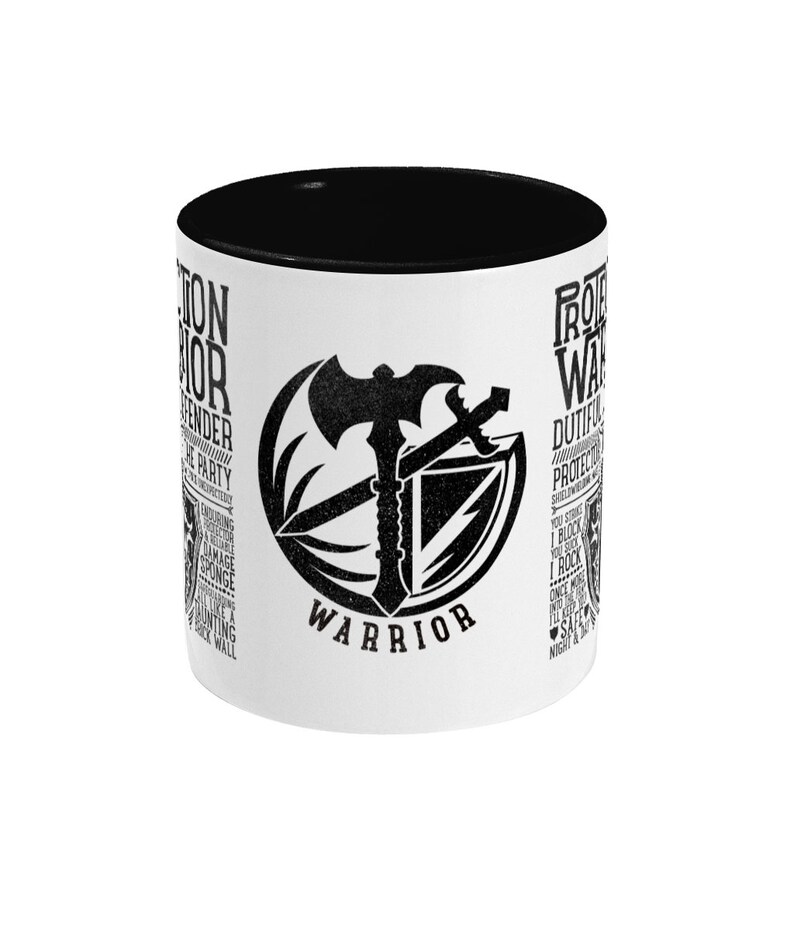 World of Warcraft / Wow Inspired Mug - PROTECTION WARRIOR Edition ...