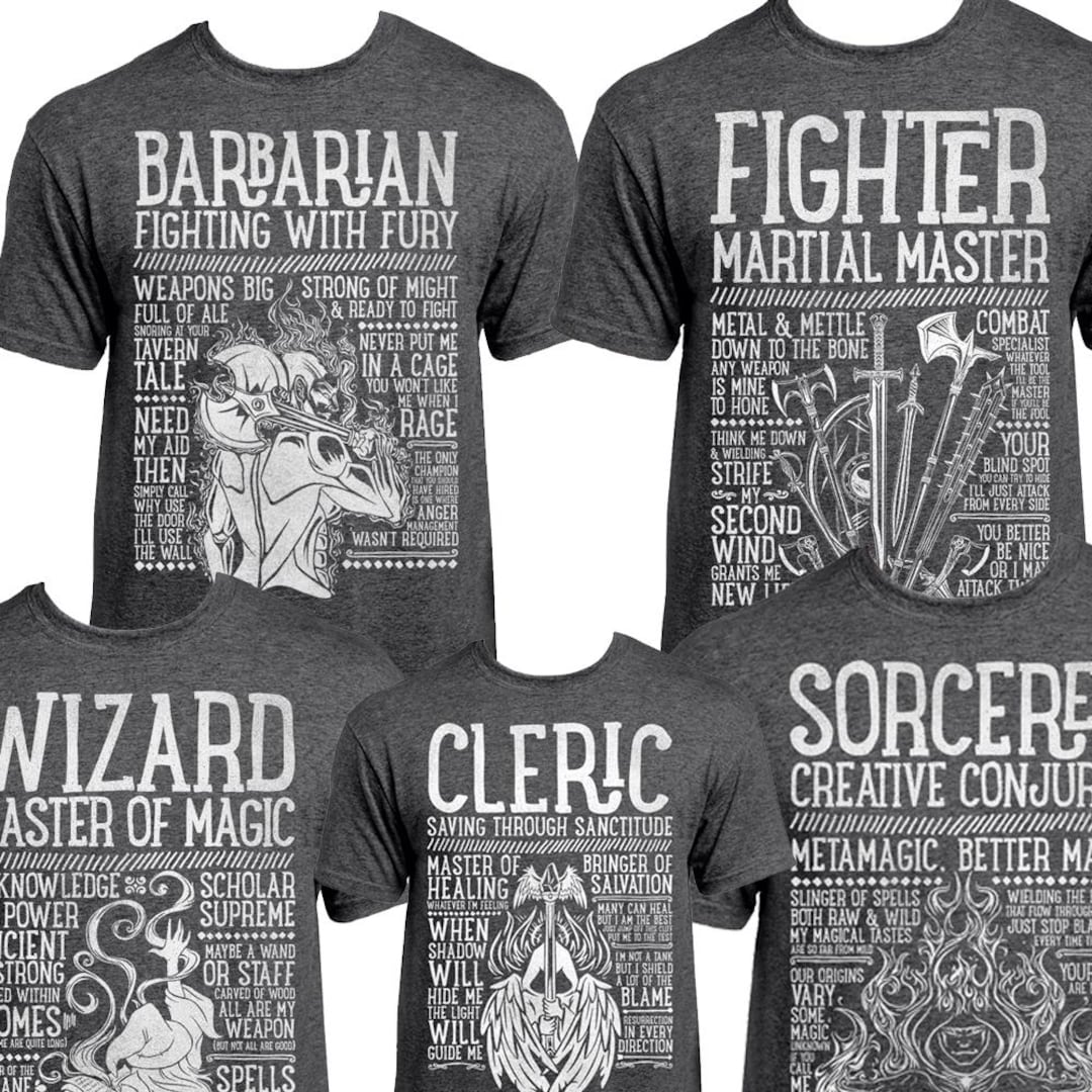 ARTIFICER / D&D / Dungeons and Dragons Inspired T-shirt - Dark Heather ...
